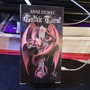 Gothic Tarot Deck Cards Set by Anne Stokes Oracle Card Booklet Kit ...