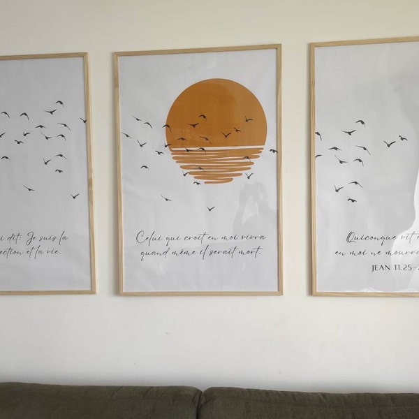 Our Father, the Lords Prayer, Minimal Bible Verse Wall Art, Subtle ...