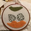 Daisy Punch Needle Embroidery Kit, Starter Kit, Floral Punch Needle Kit ...