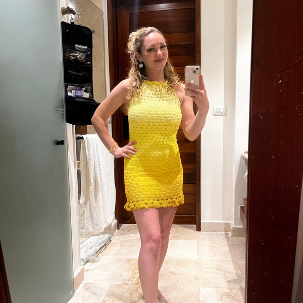 Dress Crochet Pattern - CALISTA Long Dress - Etsy