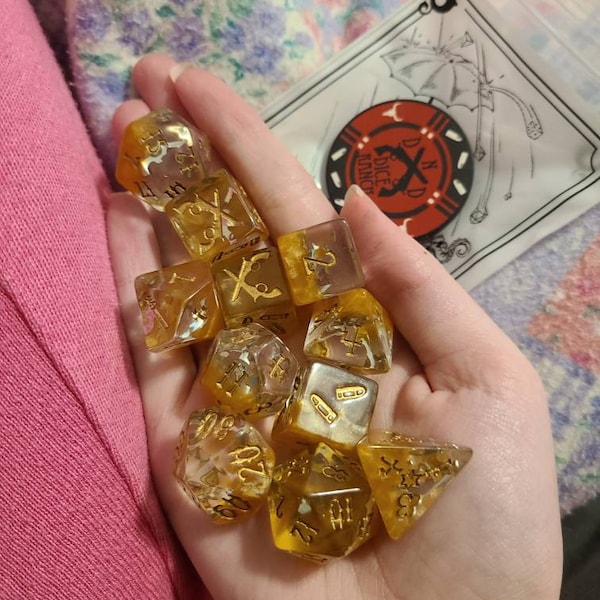 Wild West Exclusive 11 Dice Set | Cowboy Gunslinger Themed DND DICE ...