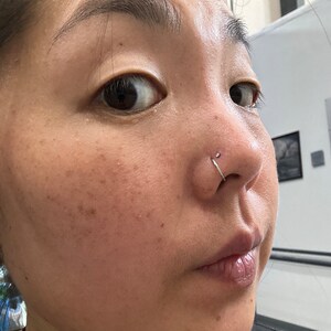 THREADLESS Push Pin Flat Back 16G/18G/20G Labret Stud,implant Titanium ...