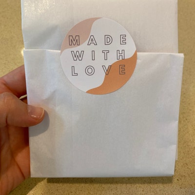 Botanical Floral Packaging Sticker, Small Business Stickers, Mail ...