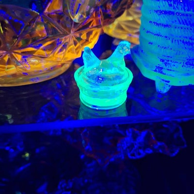 Uranium Glass Strain Insulator Circuit Fuse emerald - Etsy