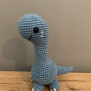 PATTERN: Bruno the Brontosaurus Crochet Brontosaurus Pattern Amigurumi ...
