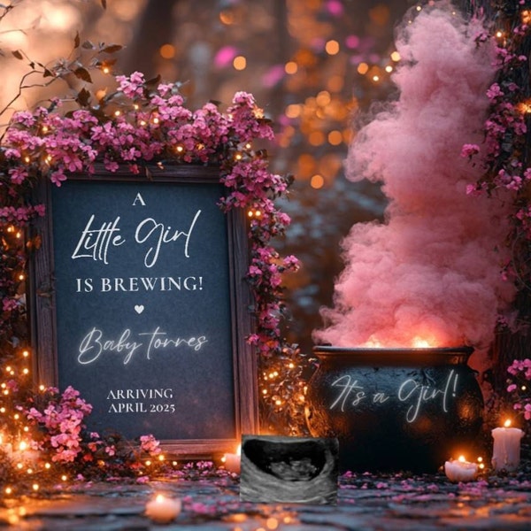 Pumpkin Pregnancy Announcement, Halloween Baby Announcement, October ...