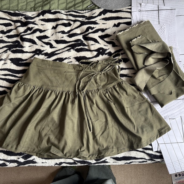 Gathered Bikini Sewing Pattern PDF | Print at Home | Sizes XS-XXXL ...