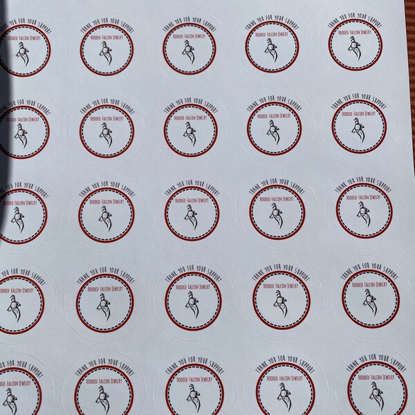 Logo Stickers, Logo Labels, Packaging Labels, Round Stickers, Round ...