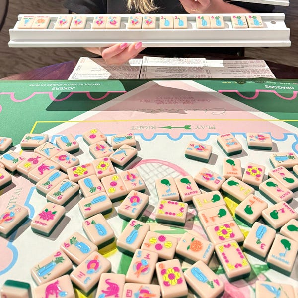 Mahjong Tile Set, Country Club Edition BACK IN STOCK! - Etsy