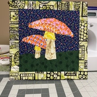 Mushroom Paper Pieced Quilt Block Pattern, PDF - Etsy Canada