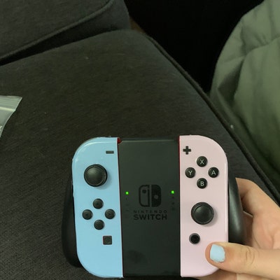 Solid Pastel Colors Nintendo Switch Skin Custom Multi-color Gamers ...