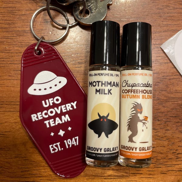 Mothman Embroidered Patch // Cryptid Cryptozoology Retro Style Circle ...