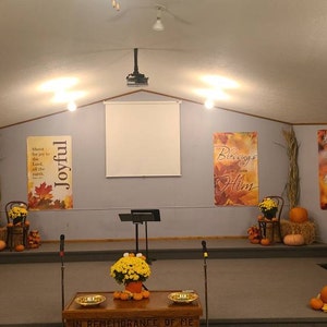 Church Welcome Banners With X Stand - Etsy