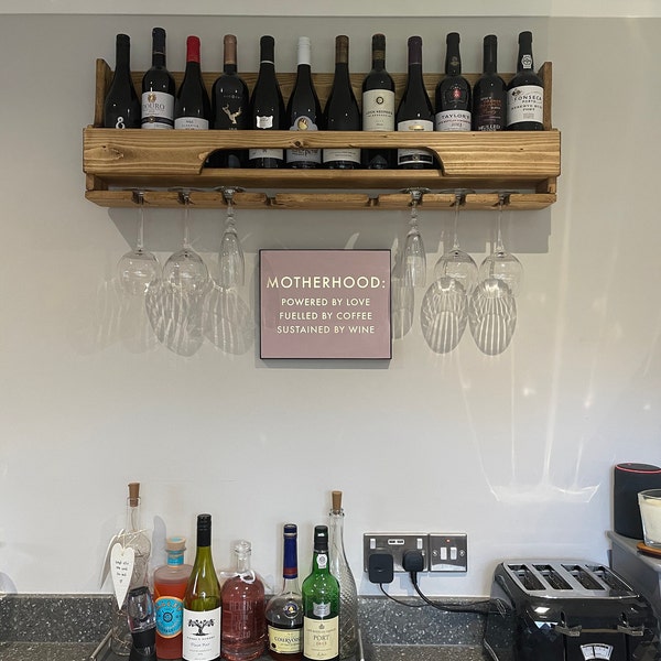 Floating Home Bar, Drinks Shelf, Gin Rack, Cocktail Display Cabinet ...