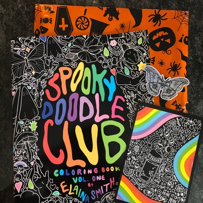 SPOOKY COLORING BOOK by Spooky Doodle Club Fun Halloween Activity ...