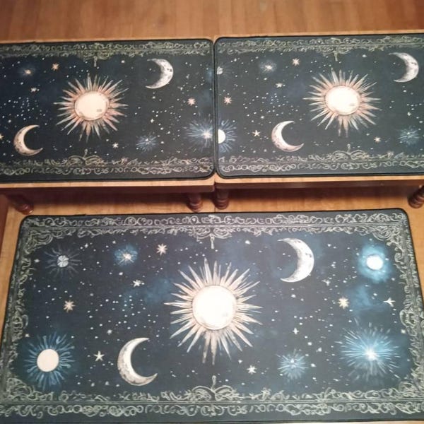 Red Floral Lace Desk Mat - Vintage-inspired Mousepad for Elegant Home ...