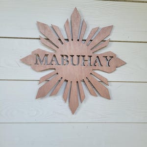 Personalized Philippines Star Monogram, Star Sign, Custom Mabuhay ...