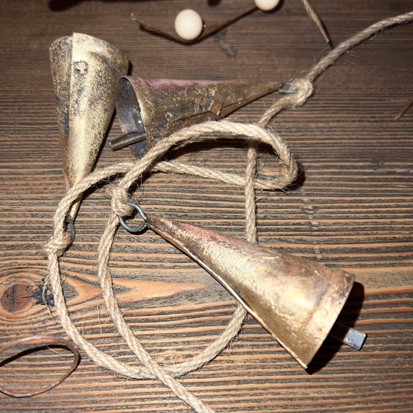 Decorative Garland | Bell Garland | Brass Bell | Christmas Garland ...