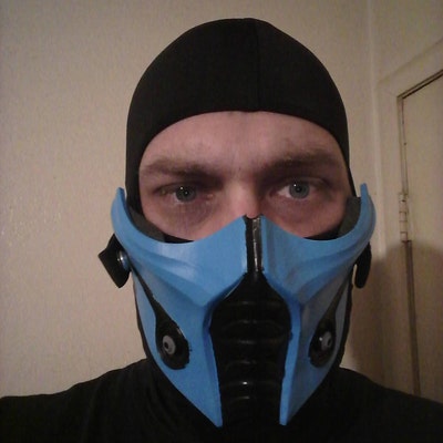 Mortal Kombat Mask Subzero 3d Printed Sub Zero 3d Printed Mk Mortal