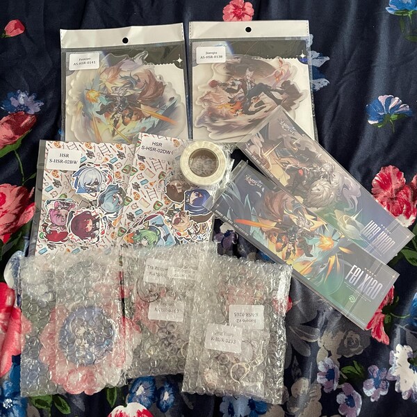 Honkai Star Rail Extra Large 8" Standee, Unique Design, HSR Acrylic ...