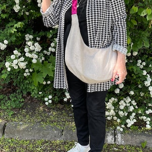 Crescent Bag Sewing Pattern, Oversized Hobo Bag, Crossbody Bag ...