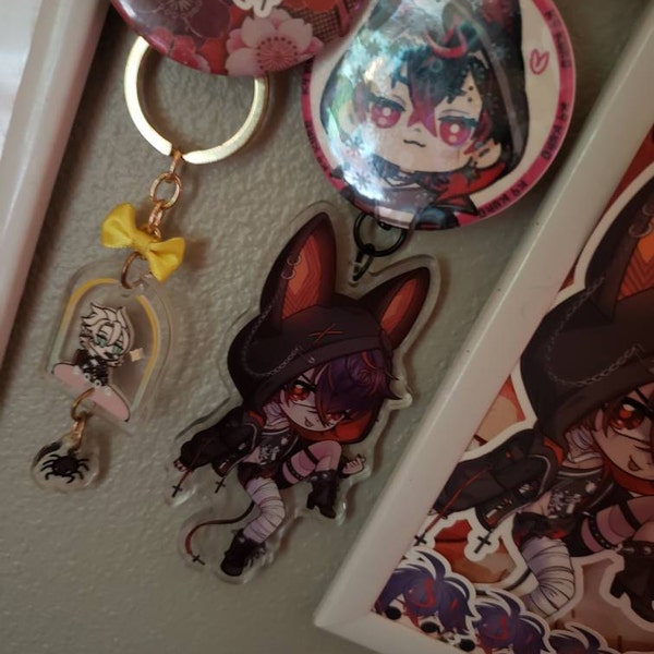 ZENTREYA VSHOJO 3" Acrylic Keychain - Etsy