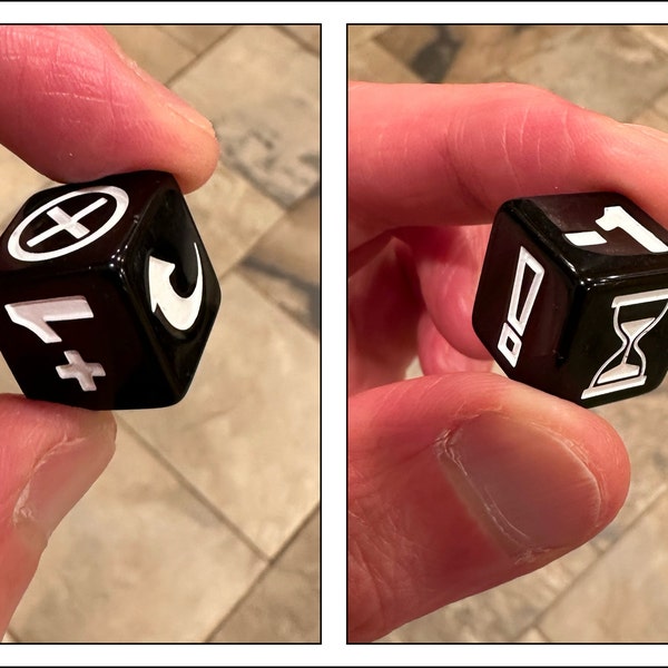 1x Gold Command Zone Metal Die 2, 4, 6, 8, 10 & 12 for Commander Tax ...