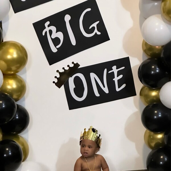 First Birthday Decal - the Big One Birthday Party - Birthday Party ...