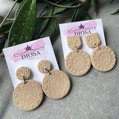 Mandala Texture Mat 1 for Polymer Clay - Etsy