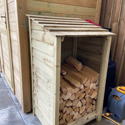 XL Log Store, Heavy Duty Pressure Treated - Etsy UK