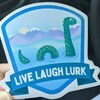 Live Laugh Lurk Sticker Waterproof Vinyl Loch Ness Monster Funny ...