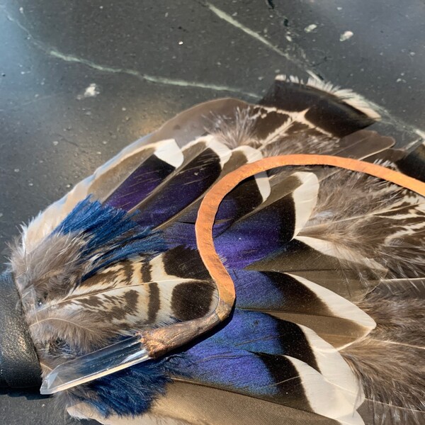 Copper Boline Ritual Sickle: Raw Quartz Crystal Handle, Pagan Altar ...