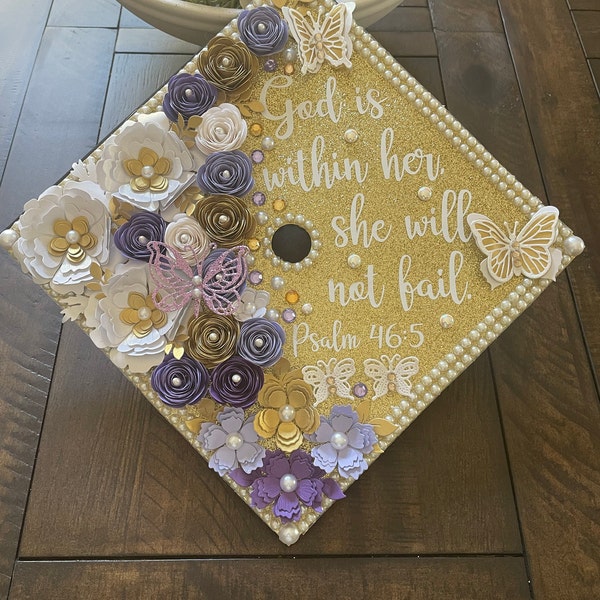 Custom Graduation Cap Topper Personalized Grad Cap - Senior Class of ...