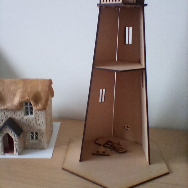 Lighthouse 3D Model Mdf Kit - Etsy