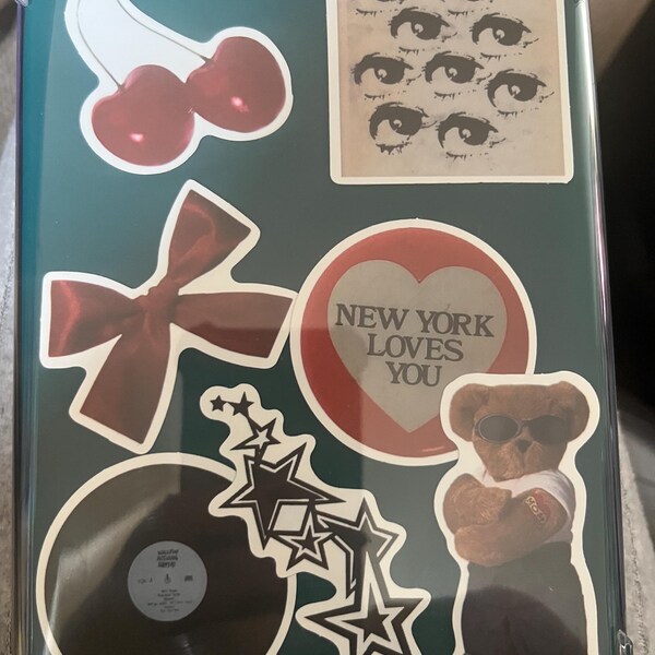 50pcs Downtown Girly Aesthetic Sticker Pack, Y2K Stickers, Retro ...