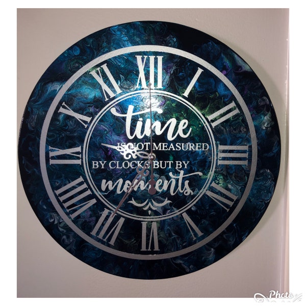 Time is Not Measured by Clocks but by Moments SVG Cut File | Commercial ...