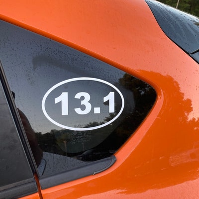 13.1 Half Marathon Decal, 13.1 Decal, 13.1 Sticker, Runners Decal ...
