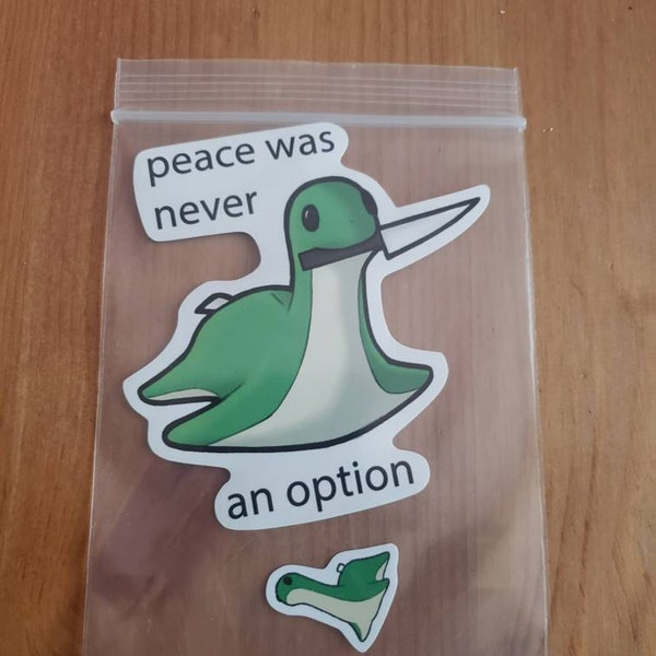 Plush Nessie Waterproof Sticker | Apex Legends - Etsy