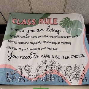 It is a Great Day to Be a Hawk Classroom Tapestry, Mascot Wall Hanging ...