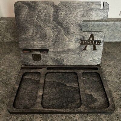 Desk Organizer L Docking Station Men L Dock Station L Gift for Him L ...