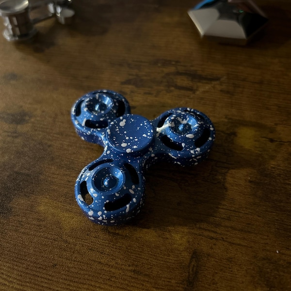 EDC Small Dual Bar Brass Fidget Spinner - Etsy