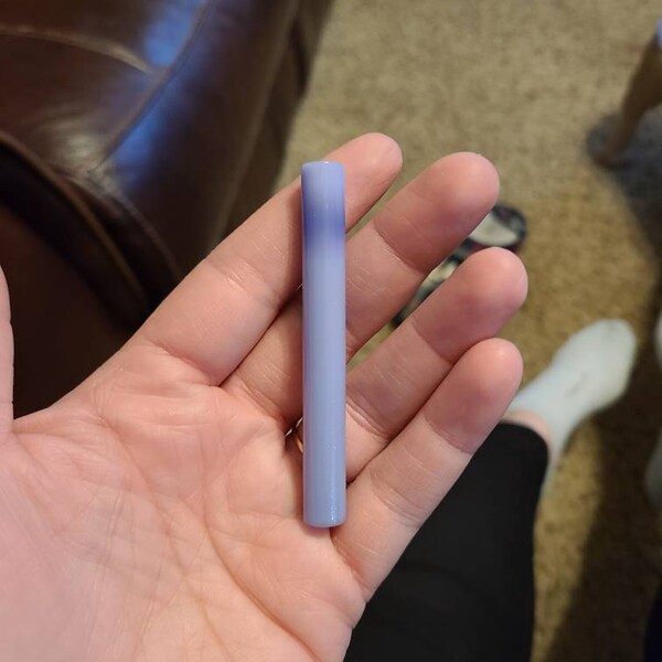 PURPLE Glass Blown One Hitter for Your Hitter Box / Dugout Box (please ...