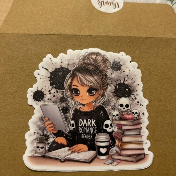 Polin Sticker Set , Penelope and Colin, Large Waterproof Bookish ...