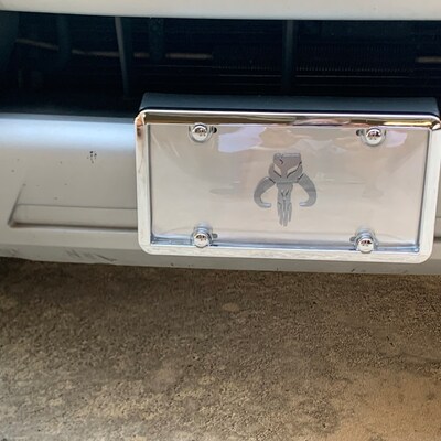 Surfing Jaws Shark Teeth Love Chrome Automotive License Plate Frame - Etsy