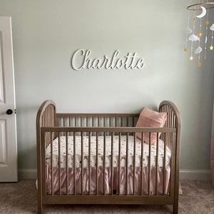 Custom Wood Name Sign for Nursery or Kids Room Decor, Personalized ...