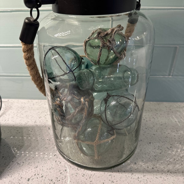 Japanese Glass Floats, Old Fish Net Buoys, Vintage Floats Once Used by ...