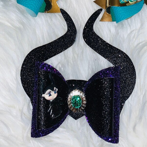 Halloween Bow SVG, Mistress of Evil Bow Template SVG, Felt Bow PDF ...