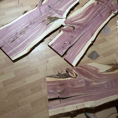Live Edge Cedar 2448 Length Boards and Various Widths: Unique and ...