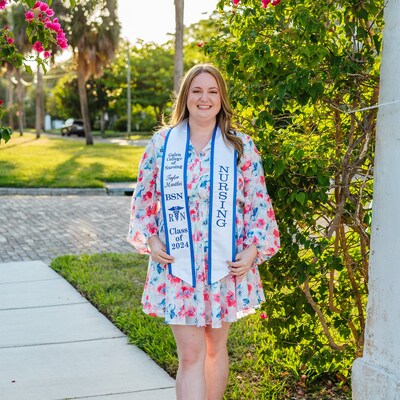 Pageant Sashes Adult Size /white Satin / Silver Gray Trim and Thread ...