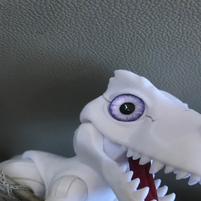 Boon Tiny T-rex Dinosaur 3d Printed Articulated Custom Realistic Glass ...